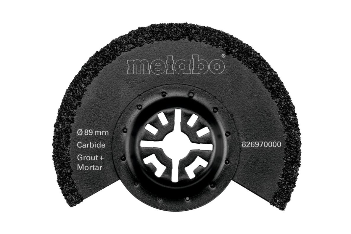 Metabo Accessoires 626970000 Segmentzaagblad "Classic", HM, voor tegels, Ø 88 mm