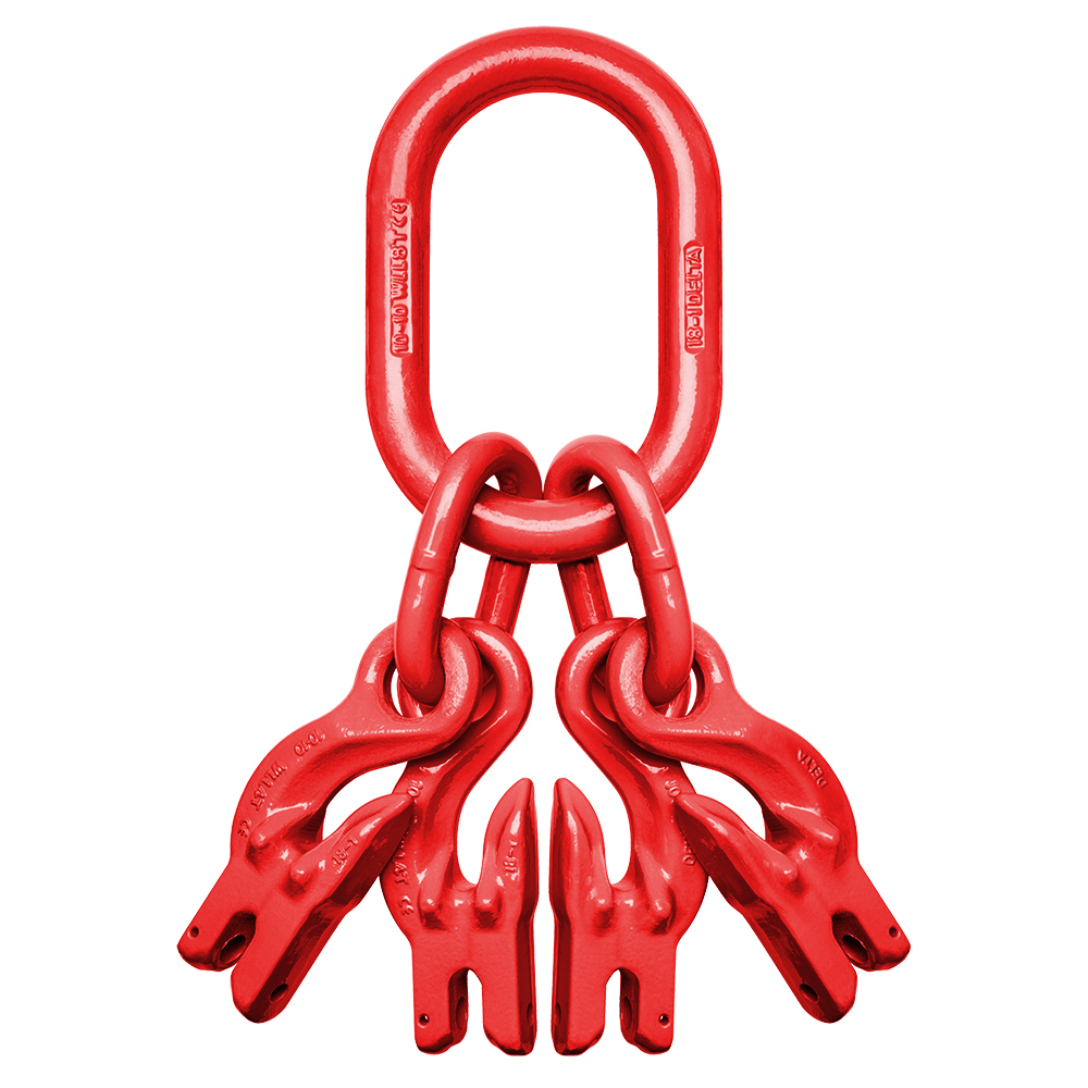 Delta YE.8.052.06 Topschalm met 4 inkorthaken, 2.35 ton