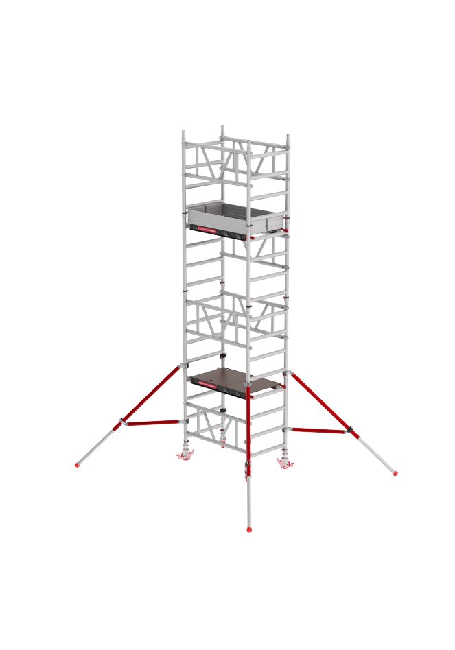 Altrex C003004 MiTower Smalle Rolsteiger 5m Fiber-Deck platformlengte 120