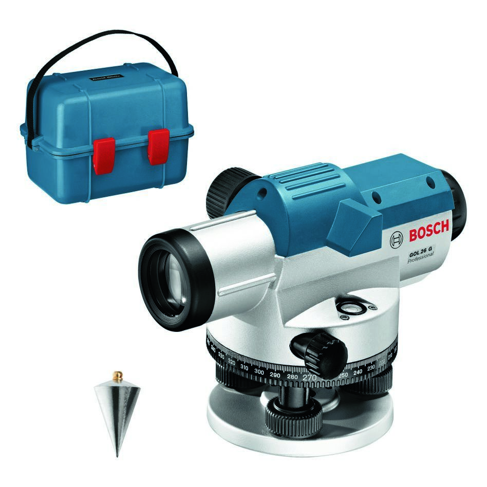 Bosch Blauw 0601068001 GOL 26 G Waterpasinstrument 26x vergroting