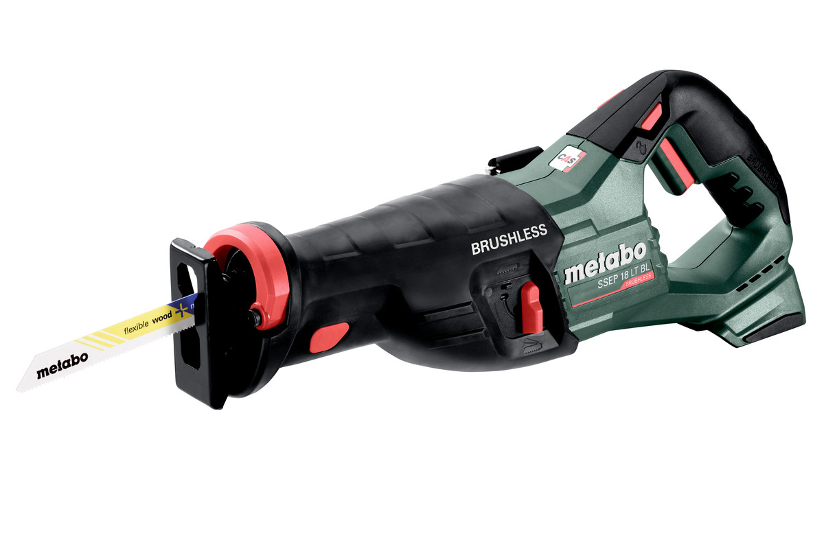Metabo 601617850 SSEP 18 LTX BL Accu Reciprozaag 18V excl. accu's en lader
