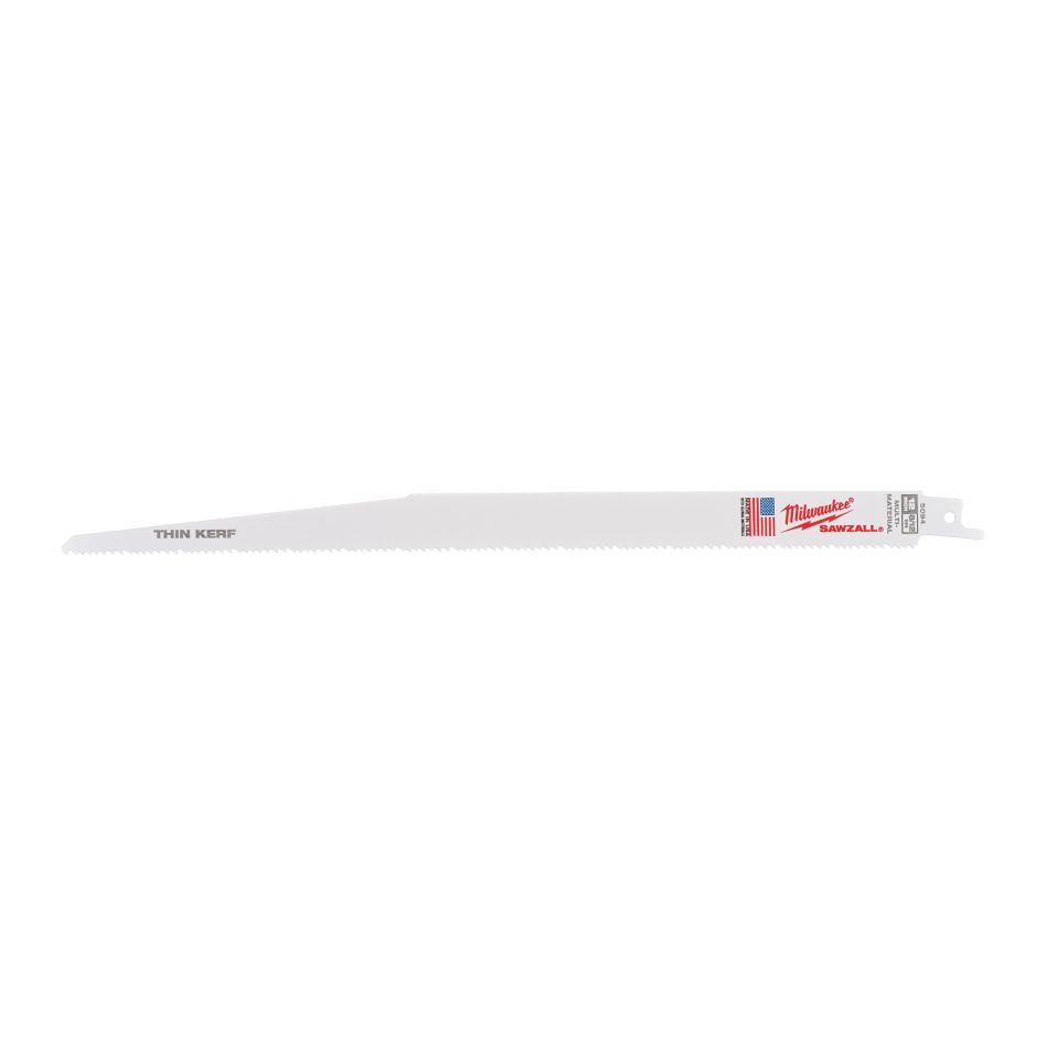 Milwaukee Accessoires 48475094 SAWZALL Reciprozaagbladen 300 x 8/12T 5ST