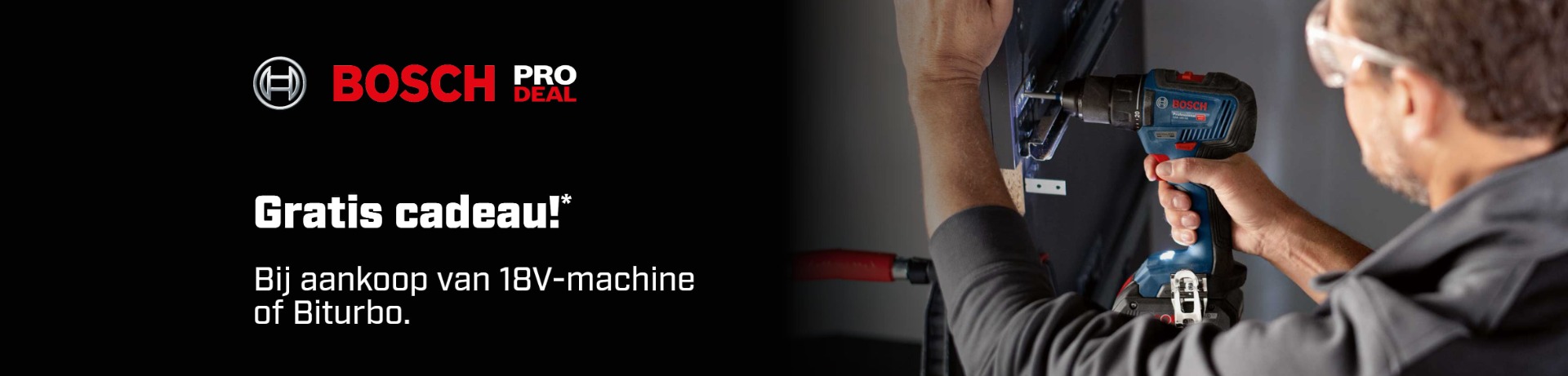 Alle Bosch Pro deal acties
