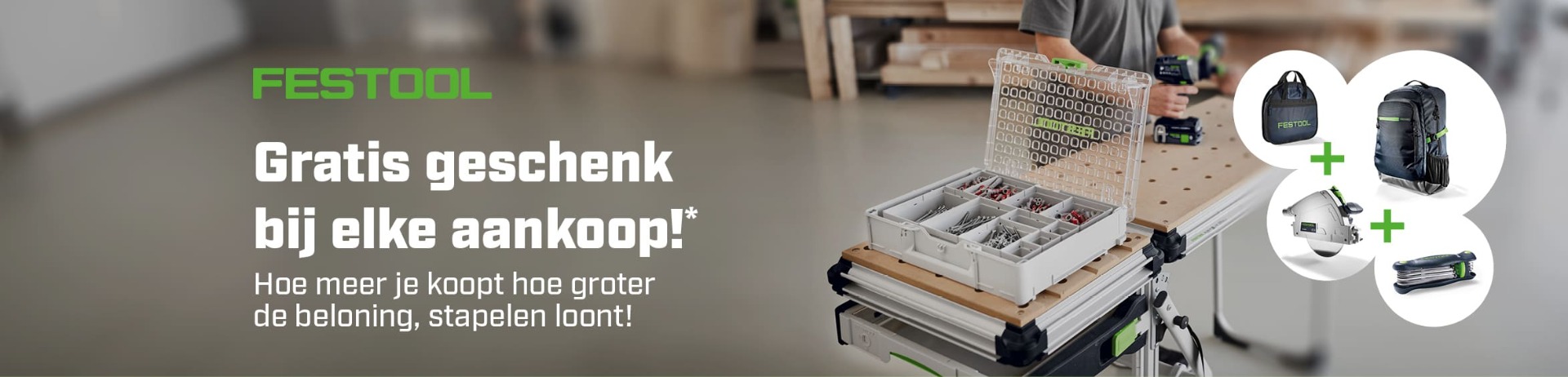 Festool | gratis geschenk